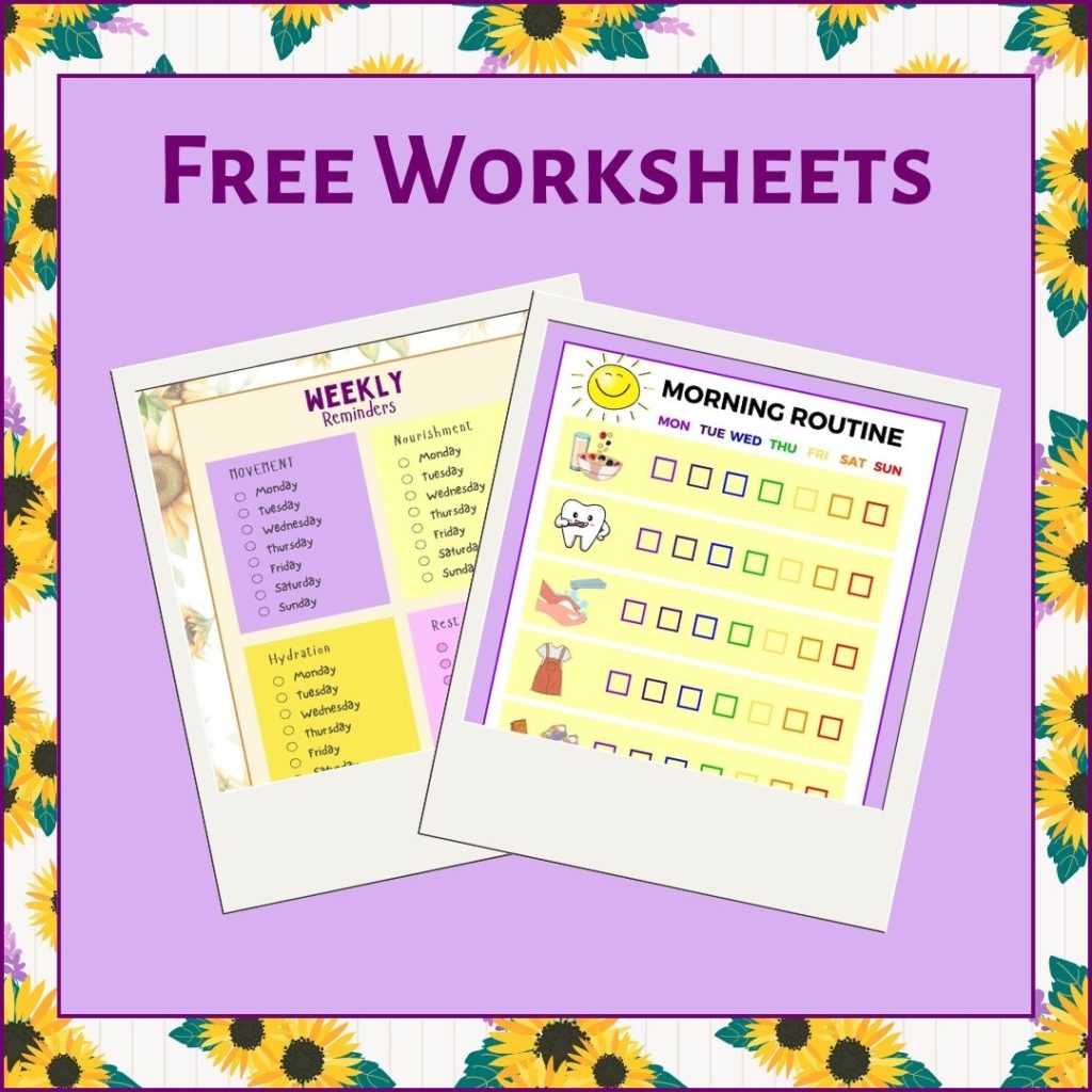 Free ADHD Worksheets - Two new worksheets for you.
