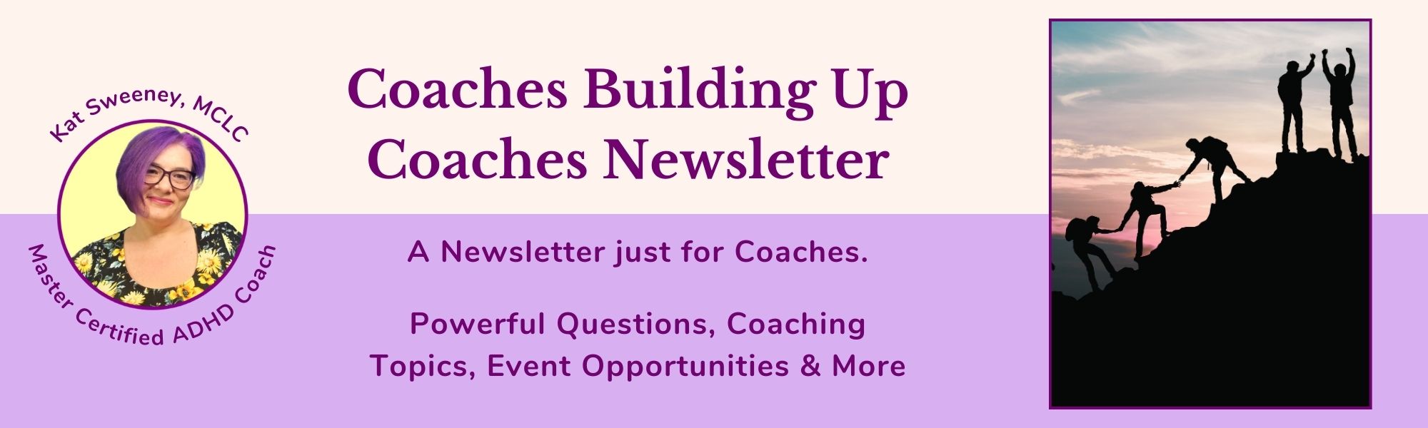 Coaches Newsletter - Coaches Building Up Coaches